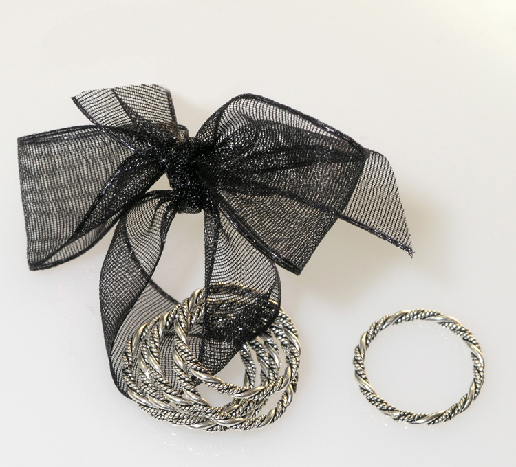 Fancy Rope Rings Debra's Garden Stitch Markers